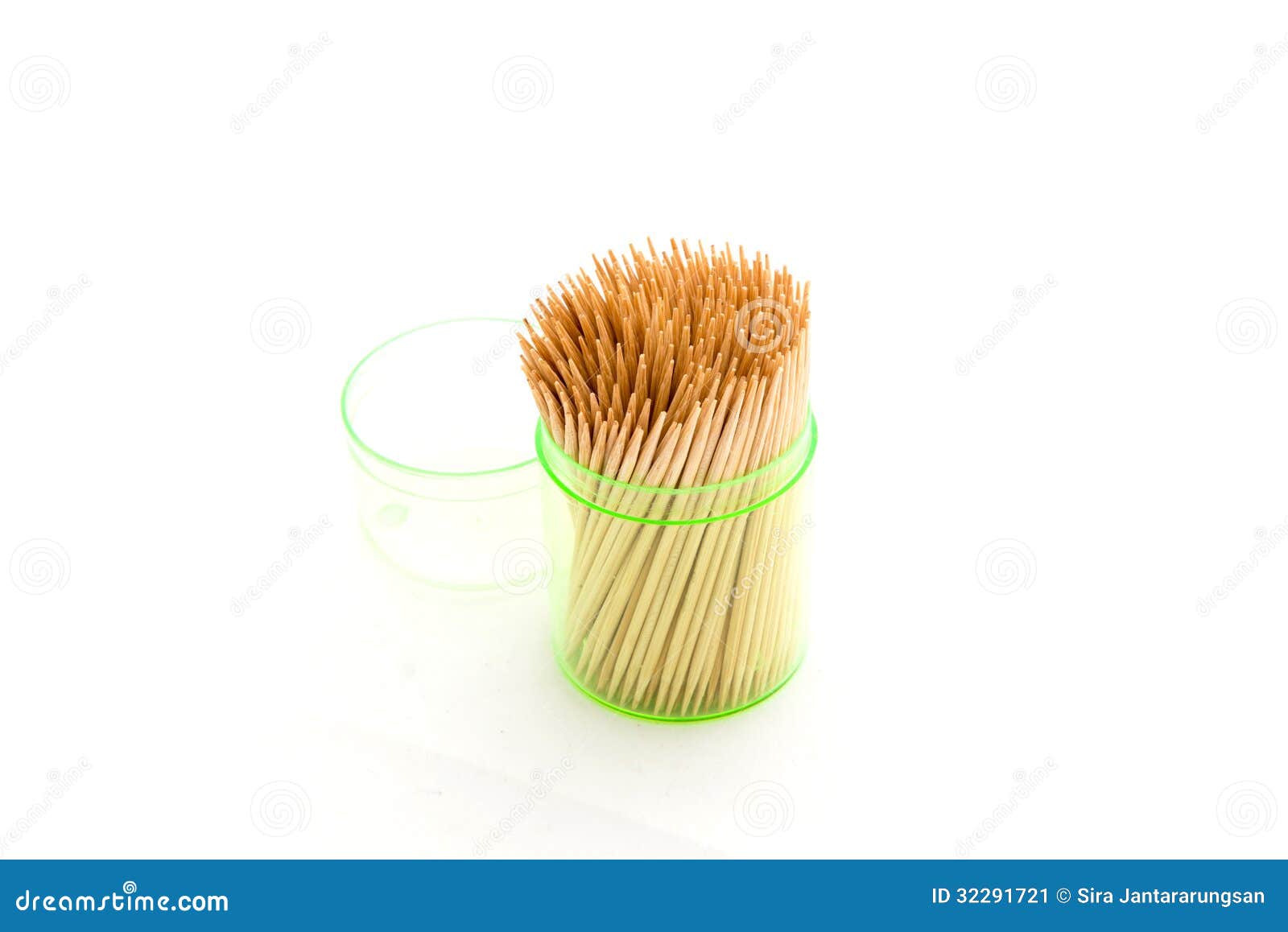 Toothpicks is Isolated on White Stock Image - Image of bundle ...