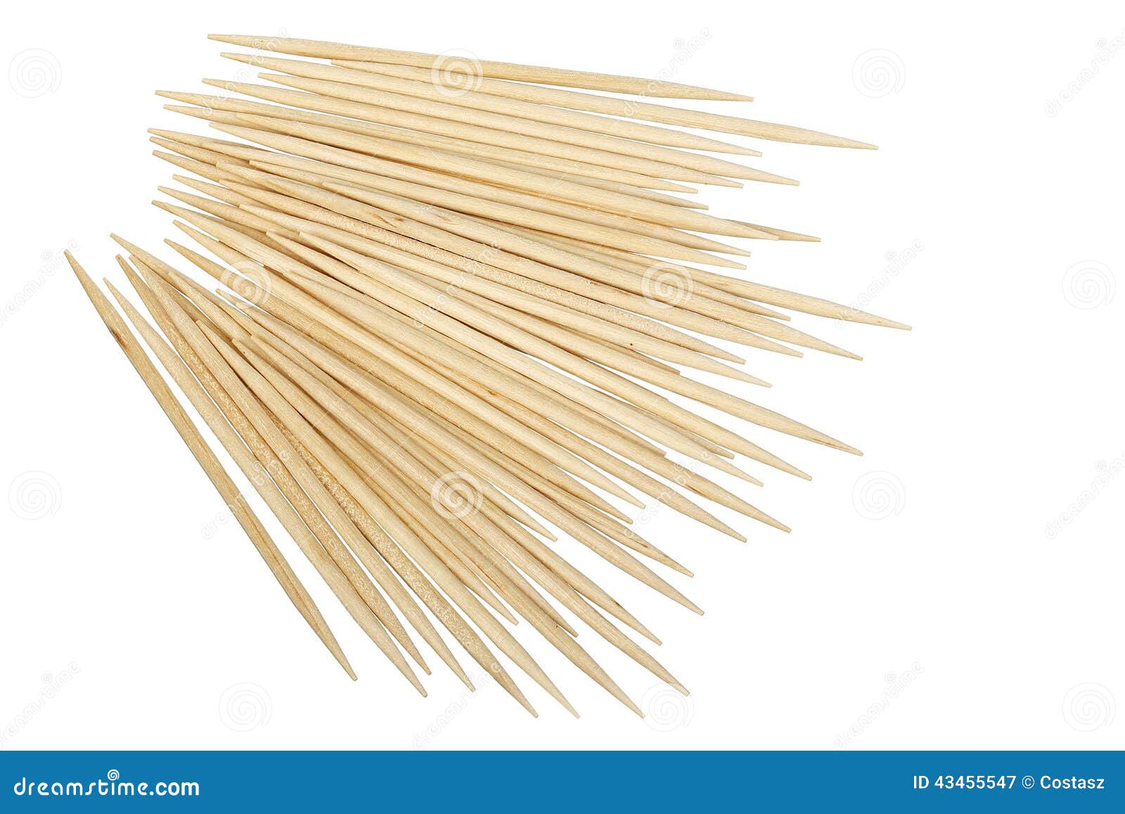 Toothpicks stock image. Image of toothpick, objects, white - 43455547