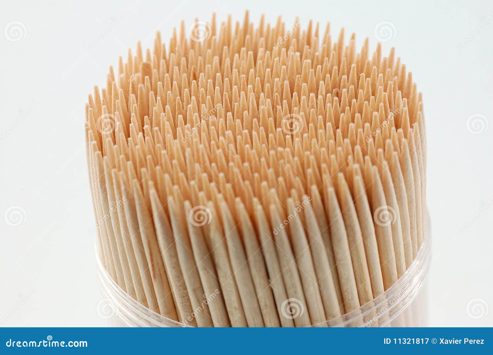 Toothpicks in White Background Stock Image - Image of medical, hygiene ...