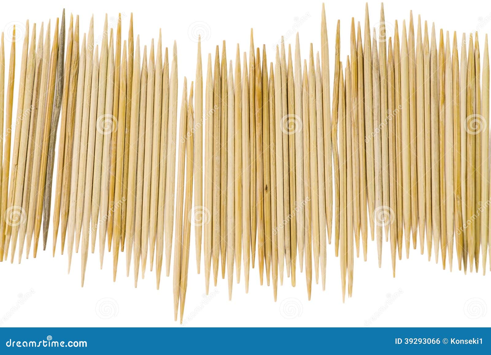 Toothpicks on White Background Stock Photo - Image of macro, pattern ...