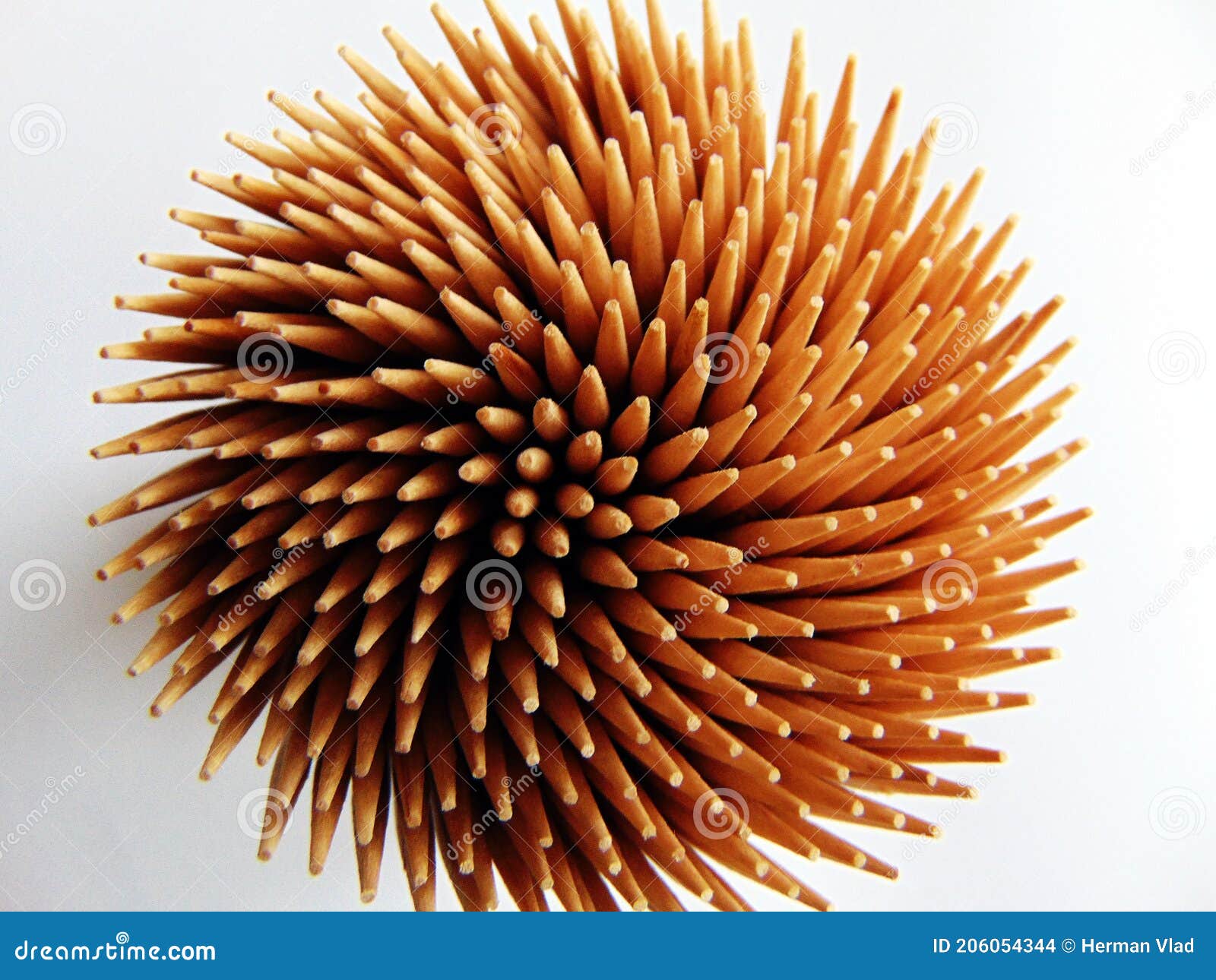 Toothpicks on White Background Stock Photo - Image of butterfly, cage ...