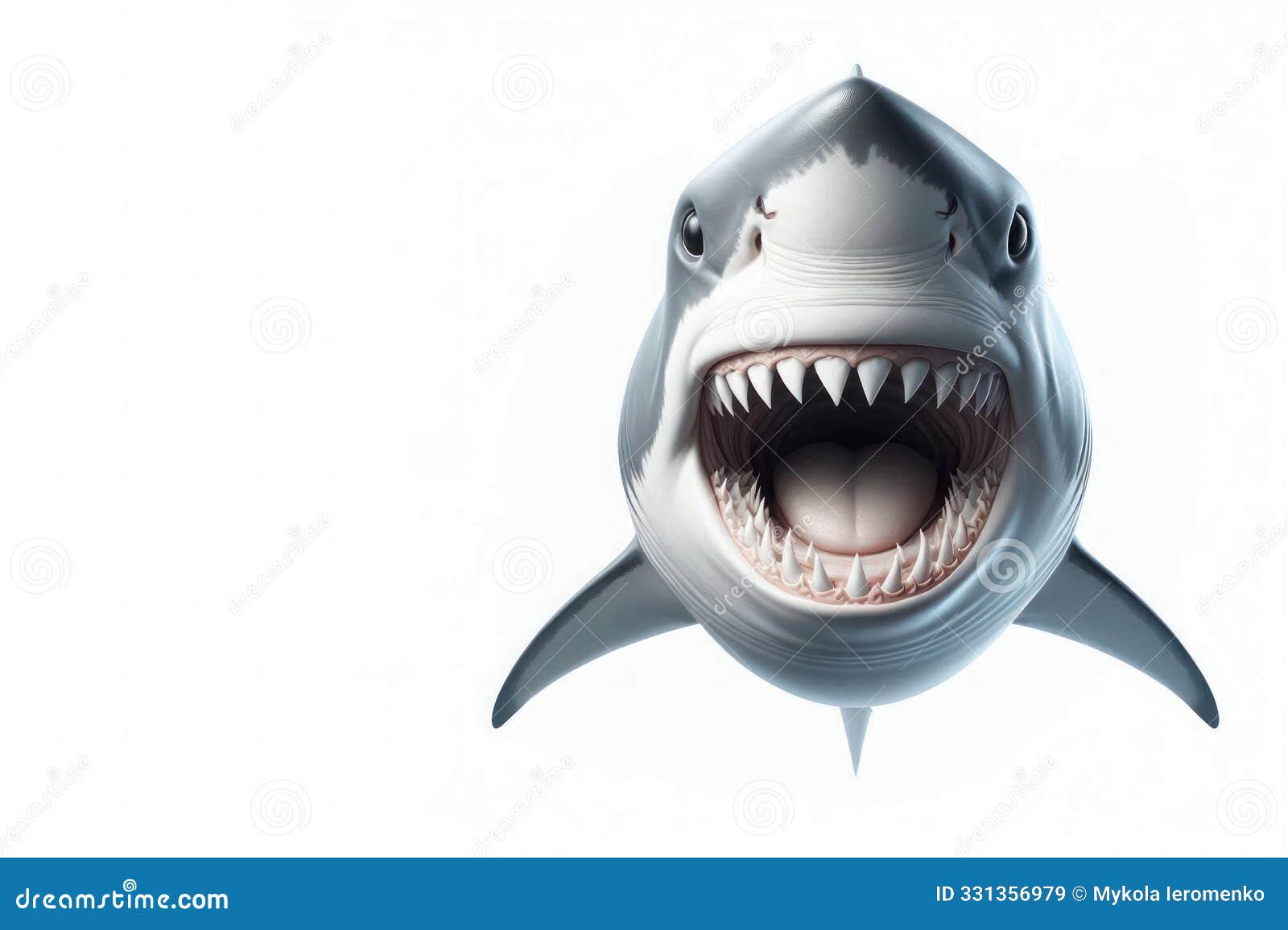 Toothy Shark Royalty-Free Illustration | CartoonDealer.com #100125