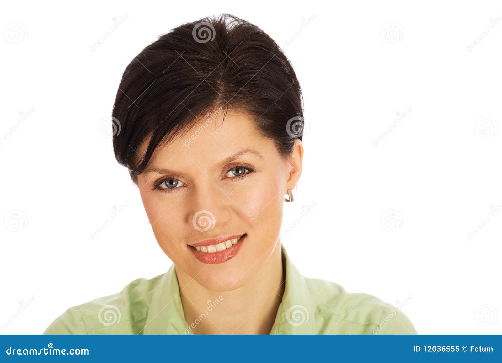 Toothy smile stock image. Image of lady, person, young - 12036555