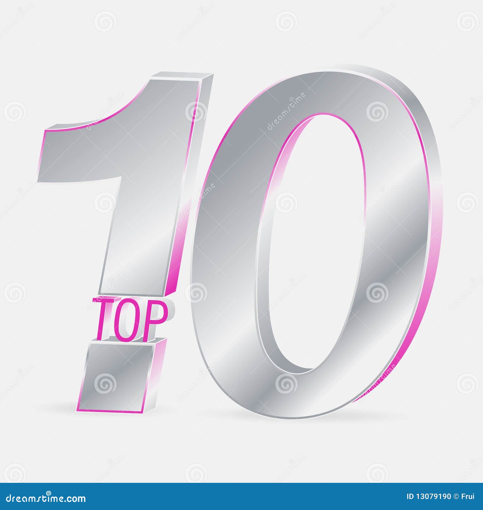 Top 10 stock vector. Illustration of crest, silver, prestige - 13079190