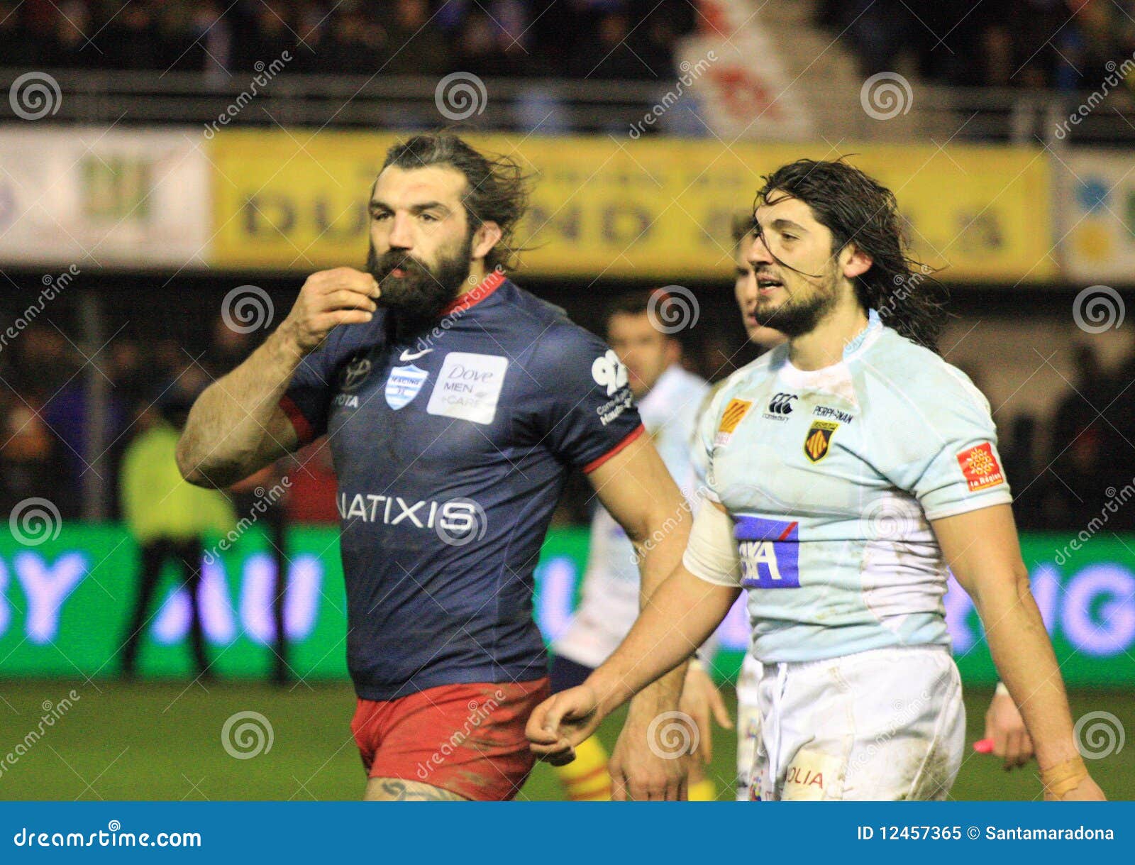 Top 14 Rugby Match USAP Vs Racing 92 Editorial Image - Image of ...