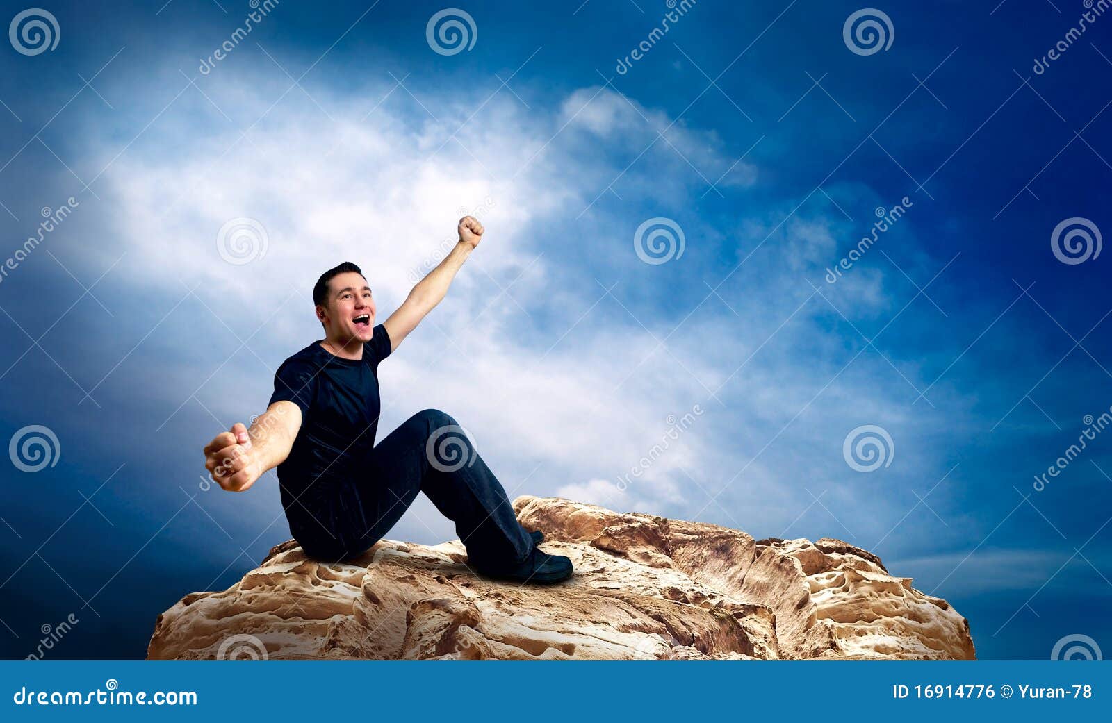 On the top stock photo. Image of concepts, motivation - 16914776