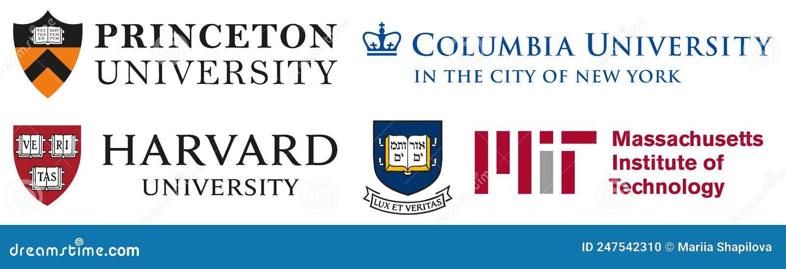 Top College Logos Stock Illustrations – 7 Top College Logos Stock ...