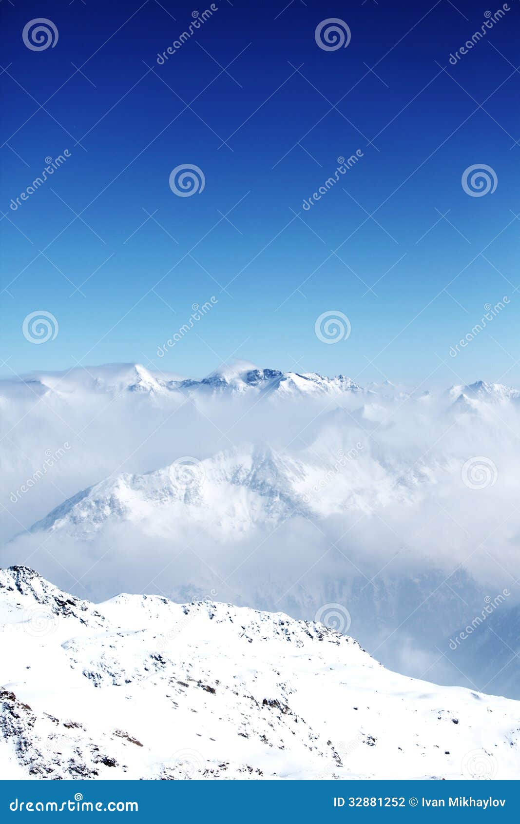 Top of alps stock photo. Image of cold, beauty, alps - 32881252