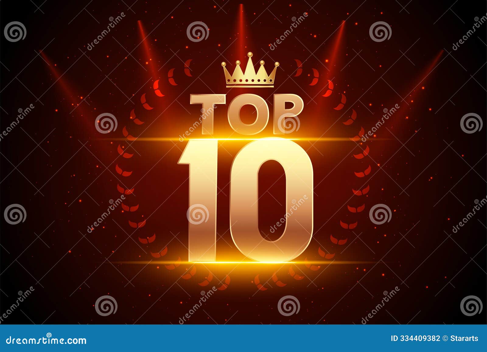 Best Award Sign, Crown Nad Laurel Wreath Leaves, Circle Flat Black ...