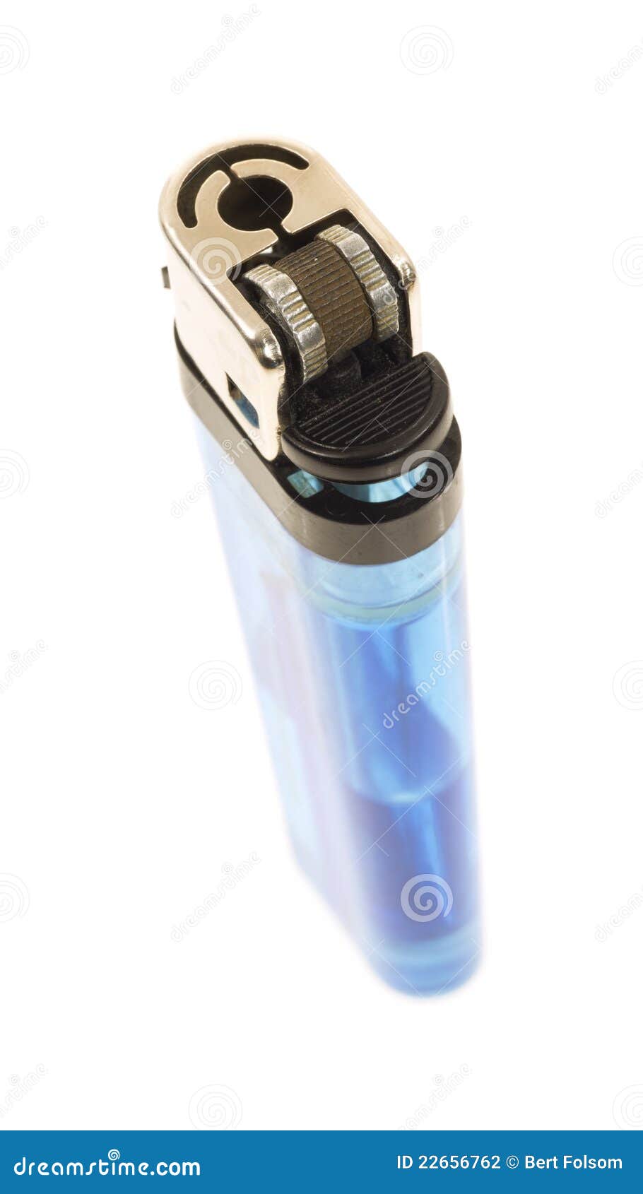 Top of blue lighter stock photo. Image of used, flammable - 22656762
