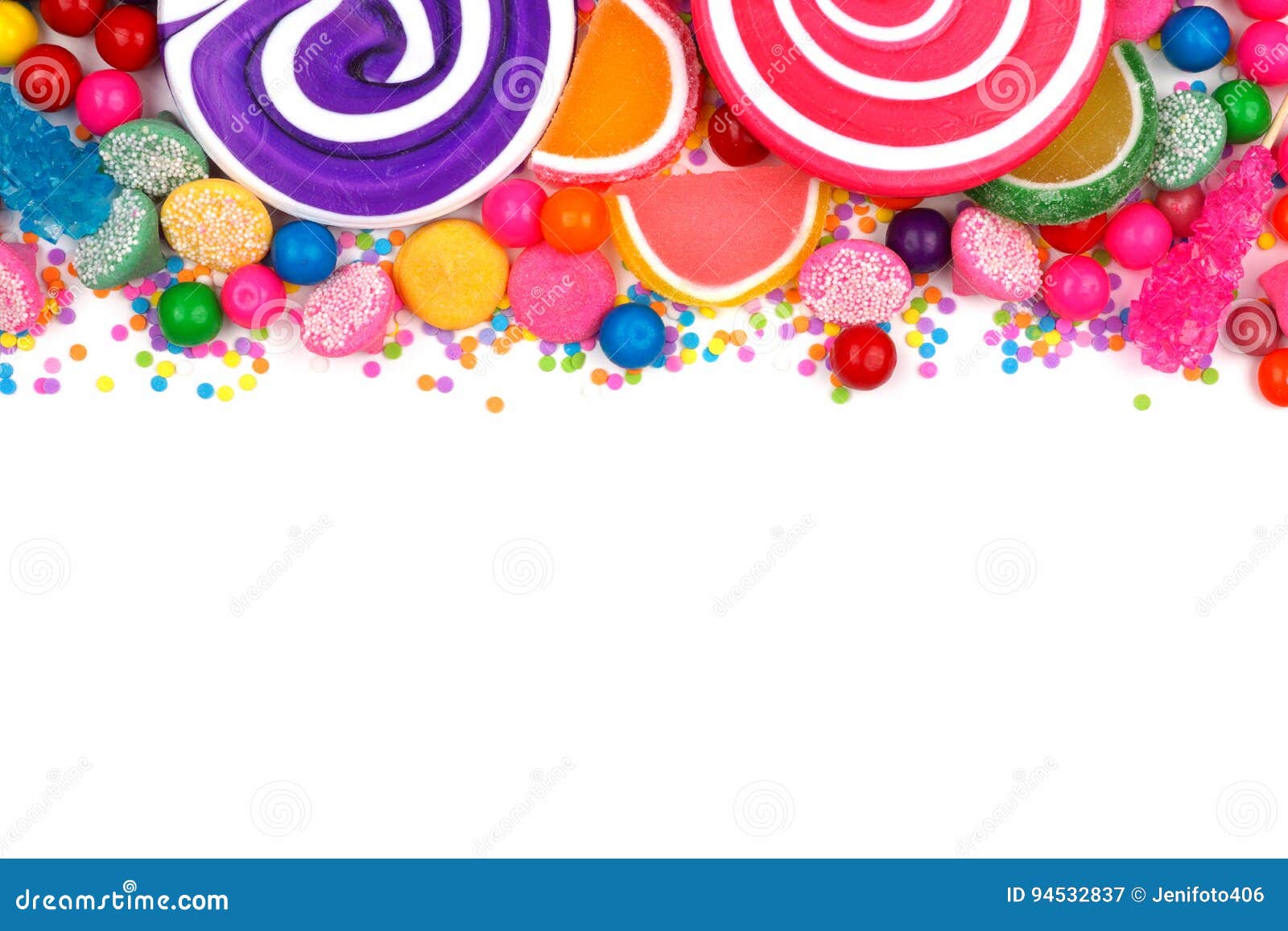 Colorful Candy Border