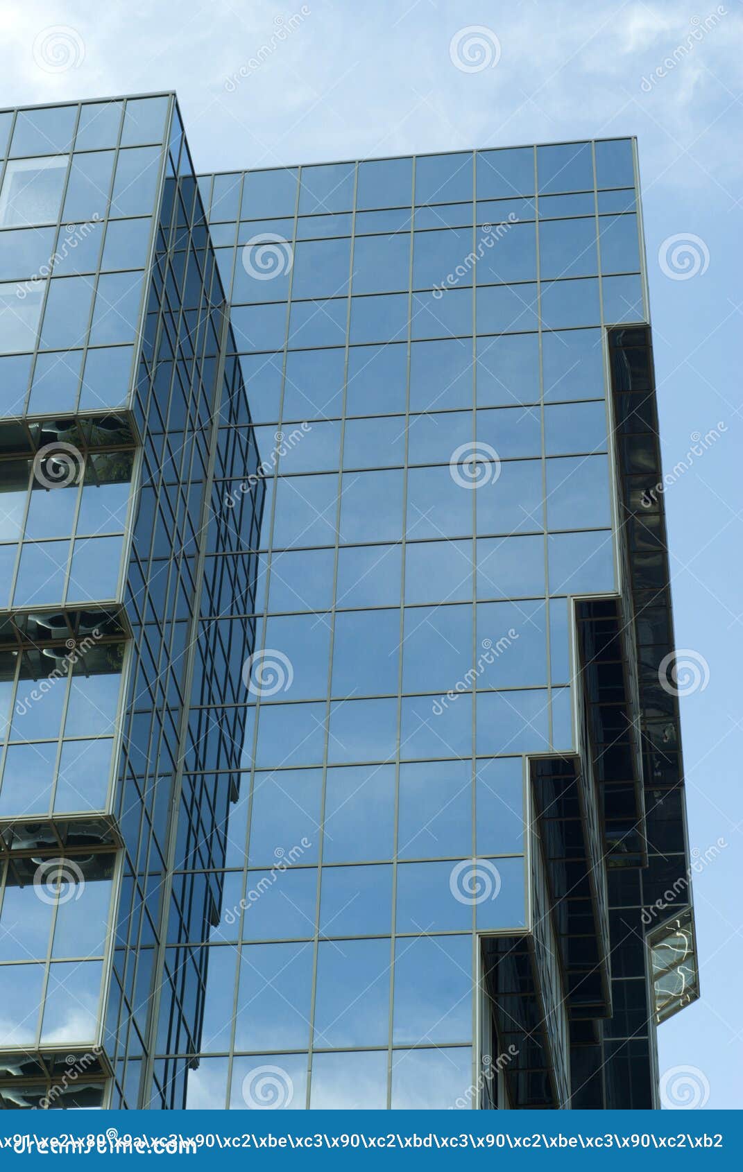 The Building in High-tech Style Stock Image - Image of modern, hightech ...