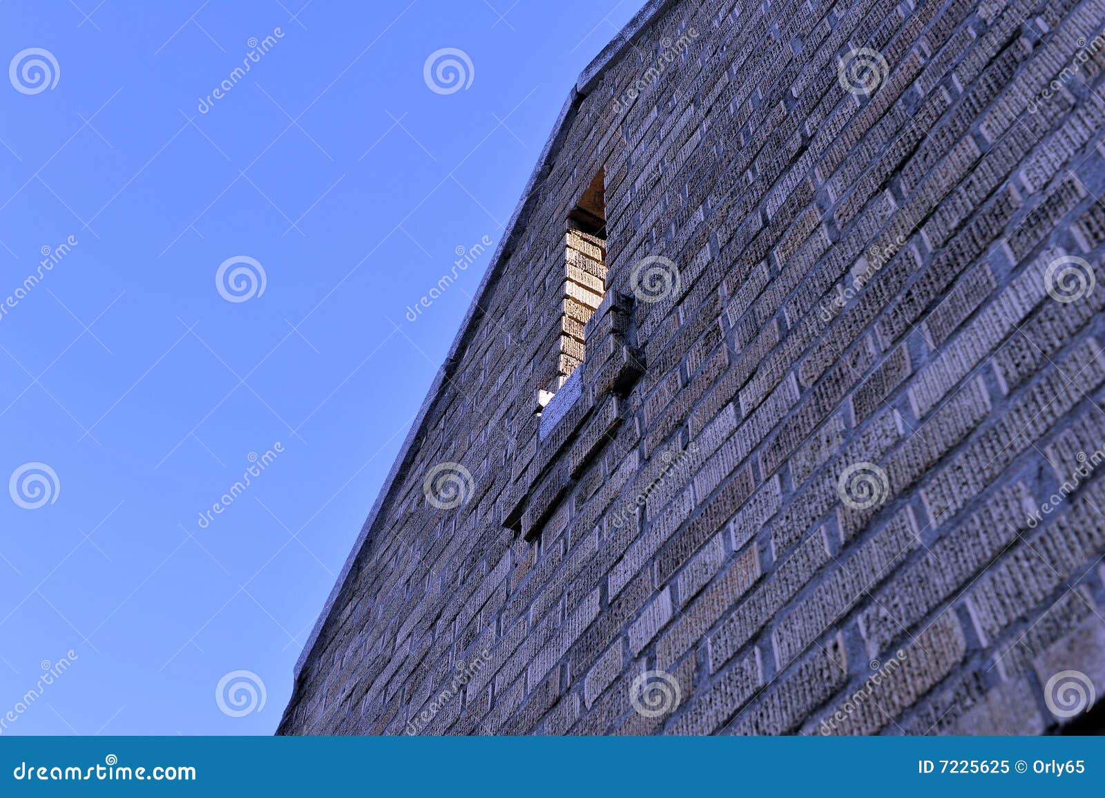 Top of Building with Opening Stock Image - Image of rooftop, roof: 7225625