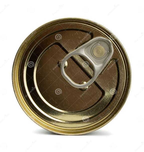 Top of can stock photo. Image of preserved, aluminum - 17679518