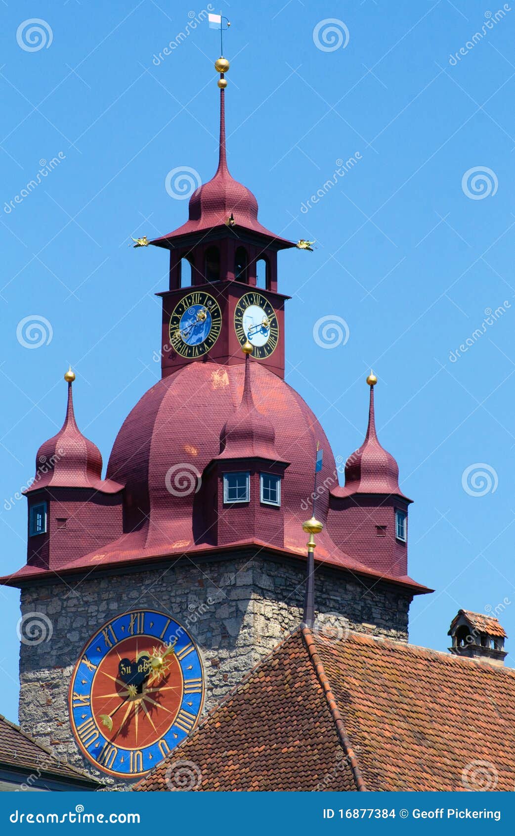 Top of a Church stock photo. Image of sculpture, architecture - 16877384