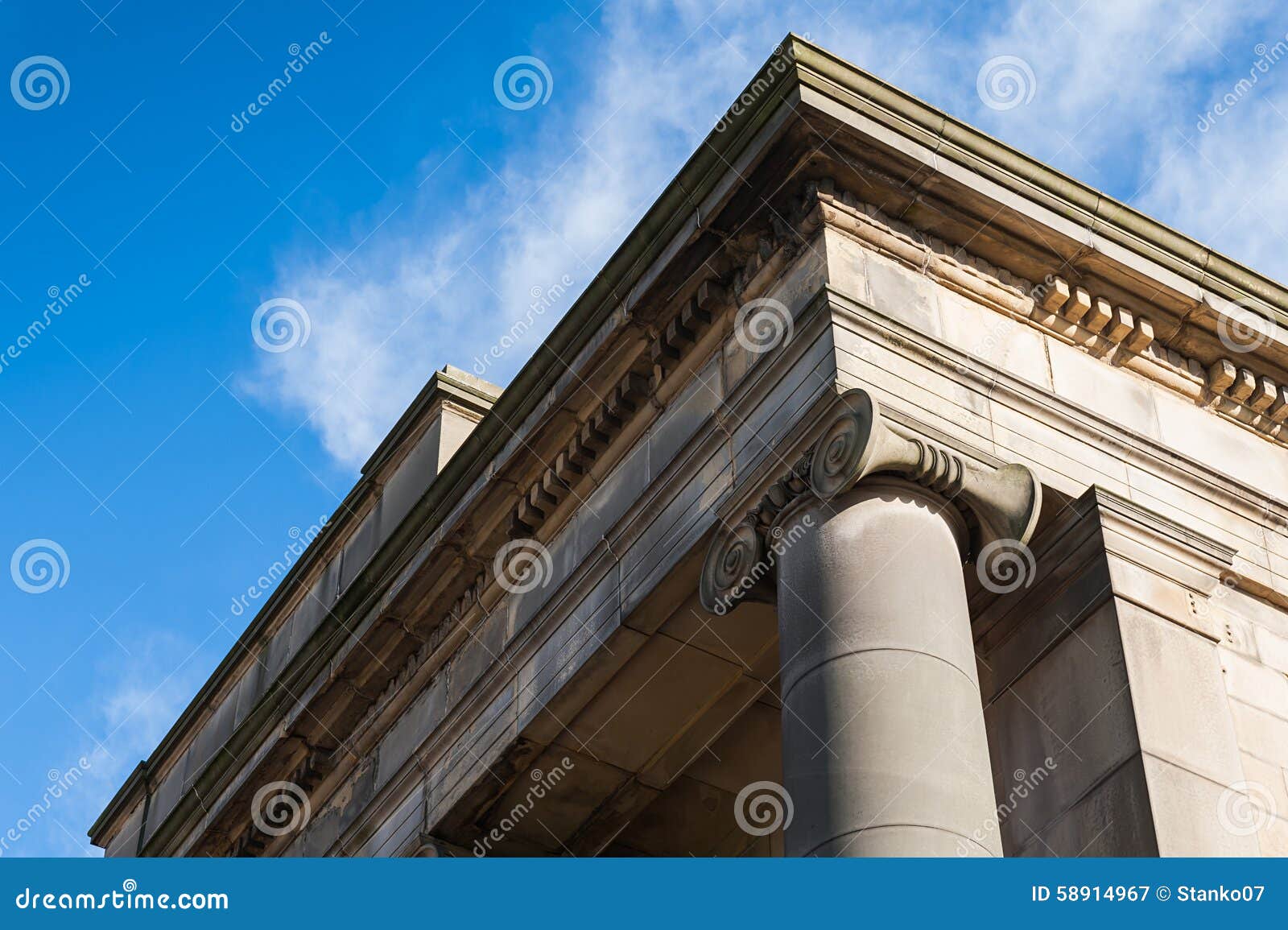 Top of the column stock image. Image of architectural - 58914967