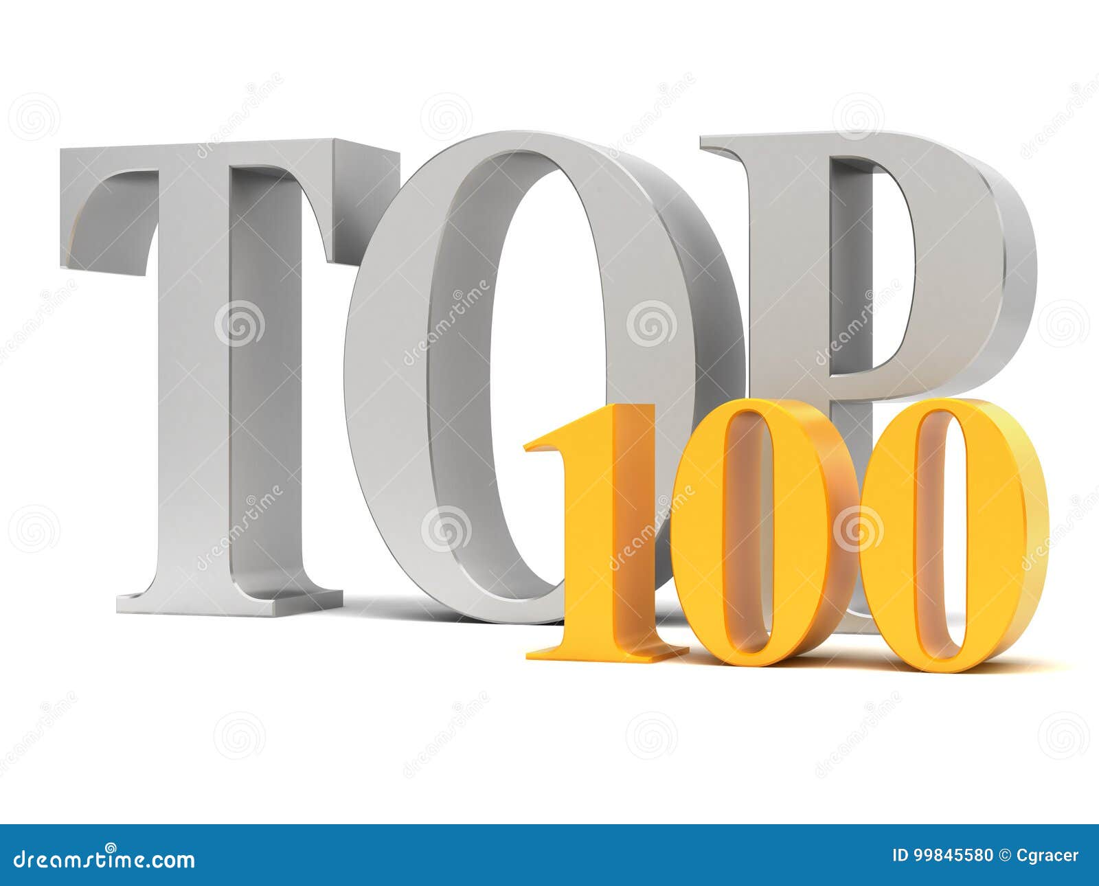 Top 100 stock illustration. Illustration of number, award - 99845580