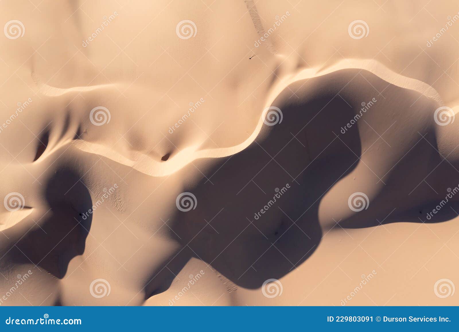 Top Down Drone View of Sand Dunes, Aerial. Stock Image - Image of ...