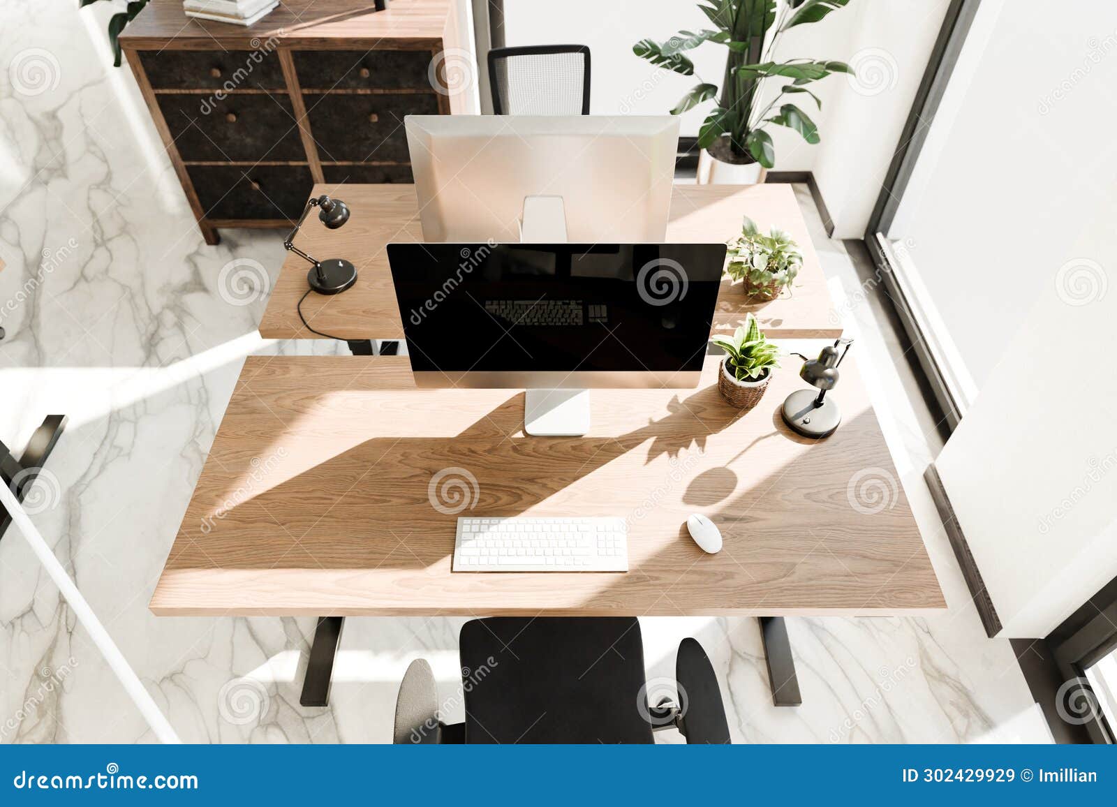 Minimalistic Remote Control With Floral And Butterfly Design Royalty ...