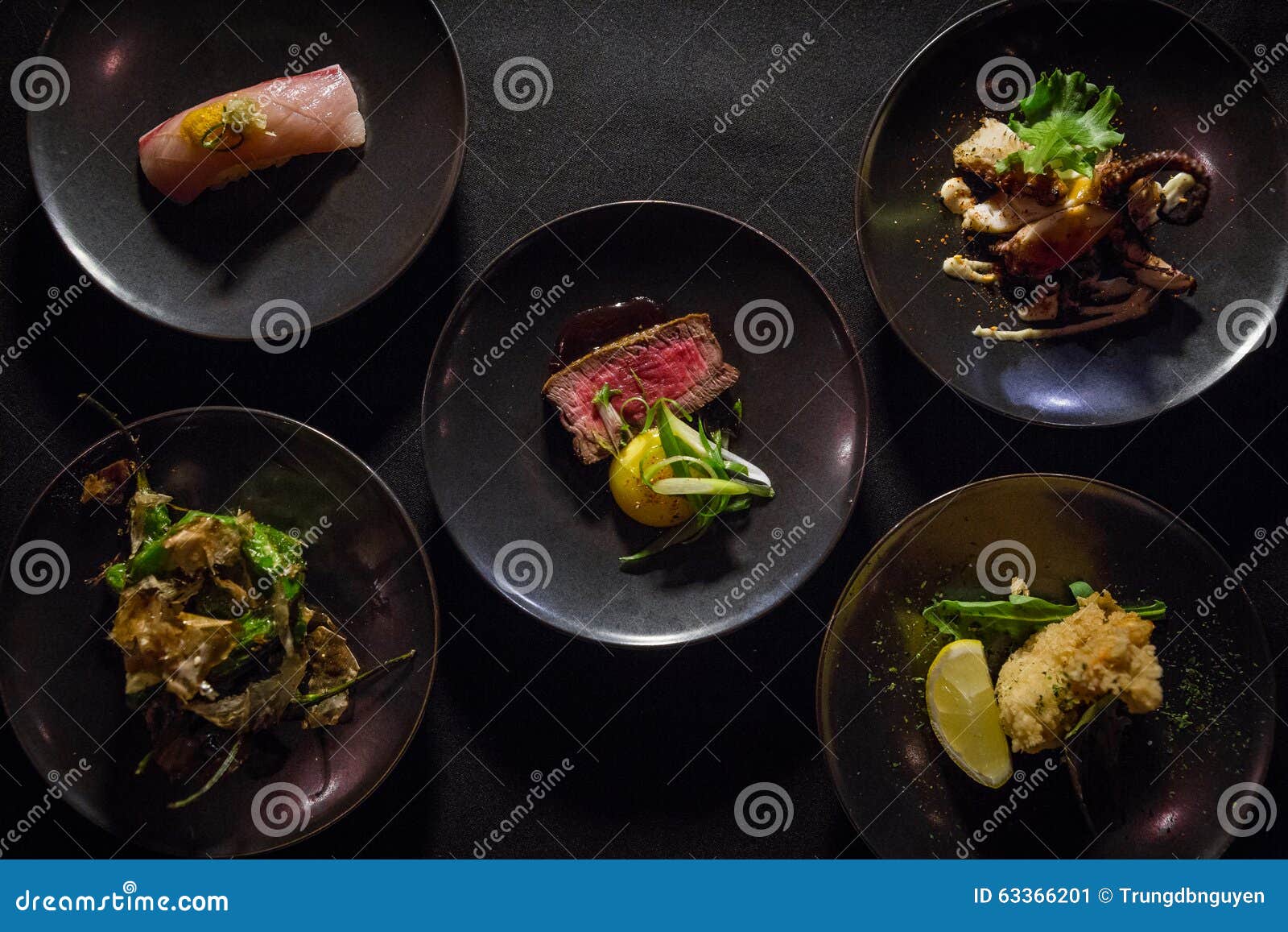 Japanese Dishes - Sashimi Stock Image | CartoonDealer.com #11162683