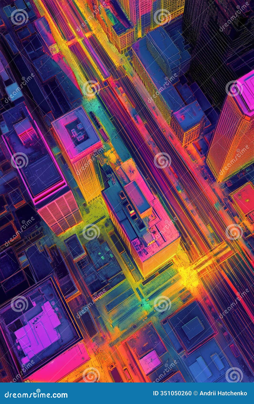 Top-down Technical Aerial Visualization of Cityscape with LiDAR-based ...