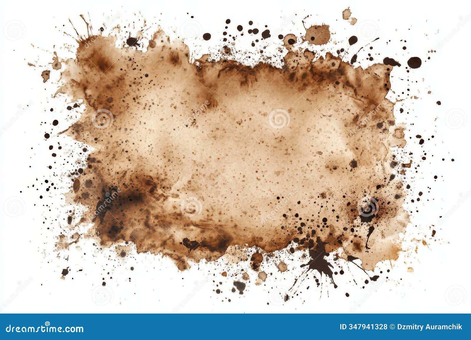A Top-down View and Clipped Section of a Wet Mud and Stain Texture Set ...