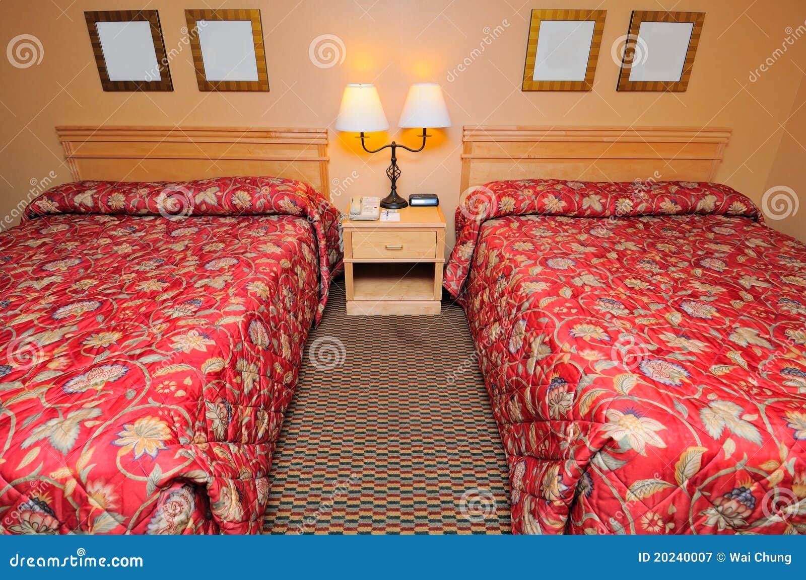 Top down view of cozy beds stock image. Image of color - 20240007
