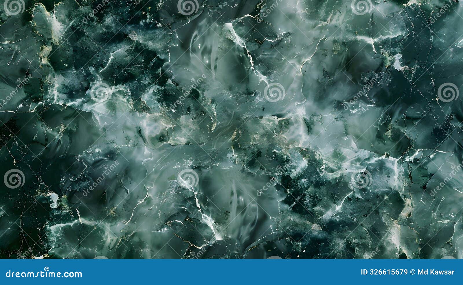Seamless Abstract Green Marble Texture Stock Illustration ...