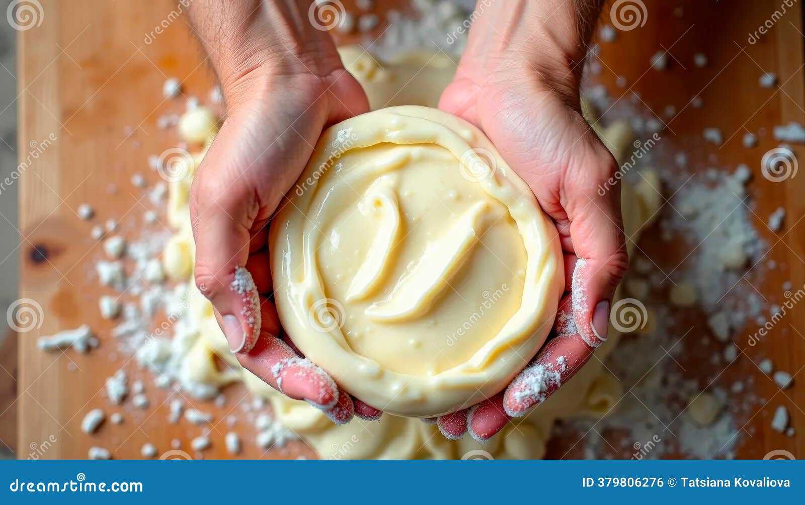 Cheese Making Process, Curdled Milk In Container Royalty-Free Stock ...