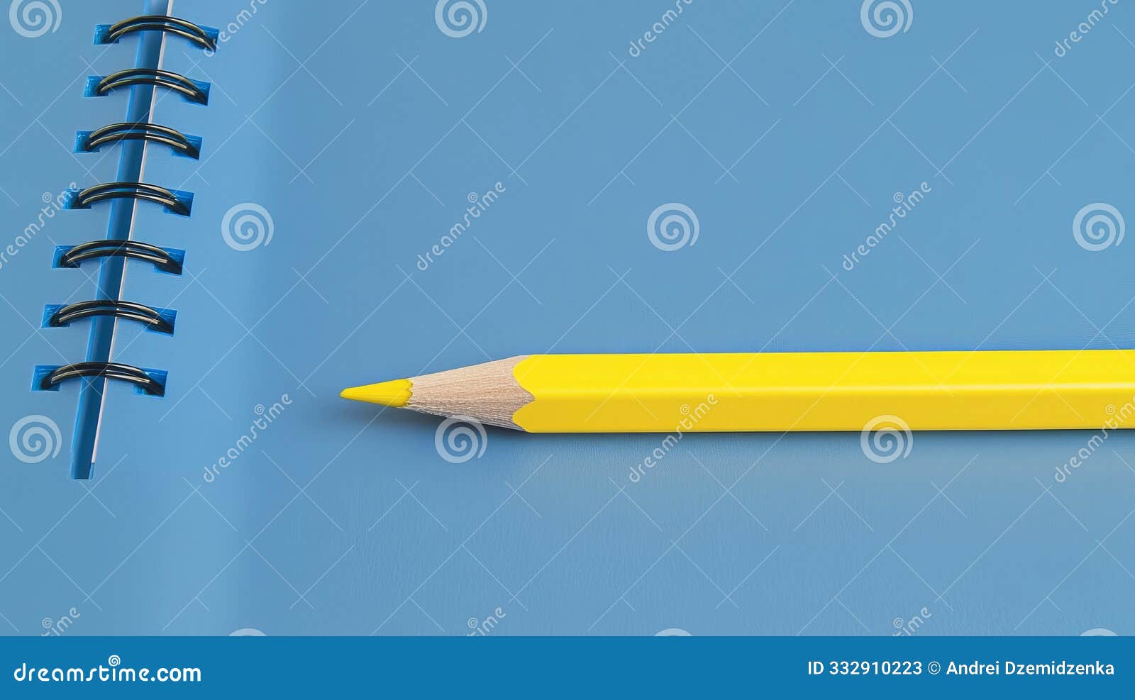 Top View Spiral Notebook Stock Photography | CartoonDealer.com #98282192