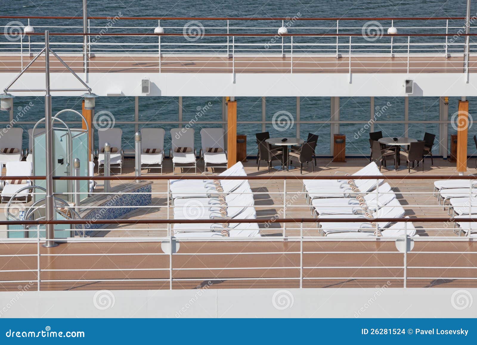 Top floor of ship stock photo. Image of look, recreation - 26281524
