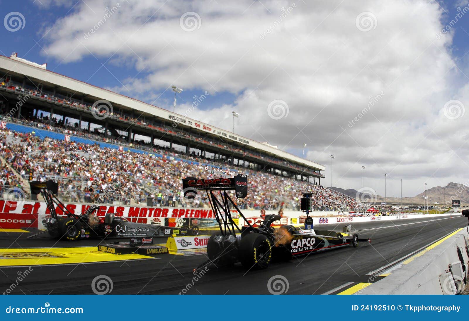 Top Fuel Car at Las Vegas Strip Editorial Image - Image of speedway ...