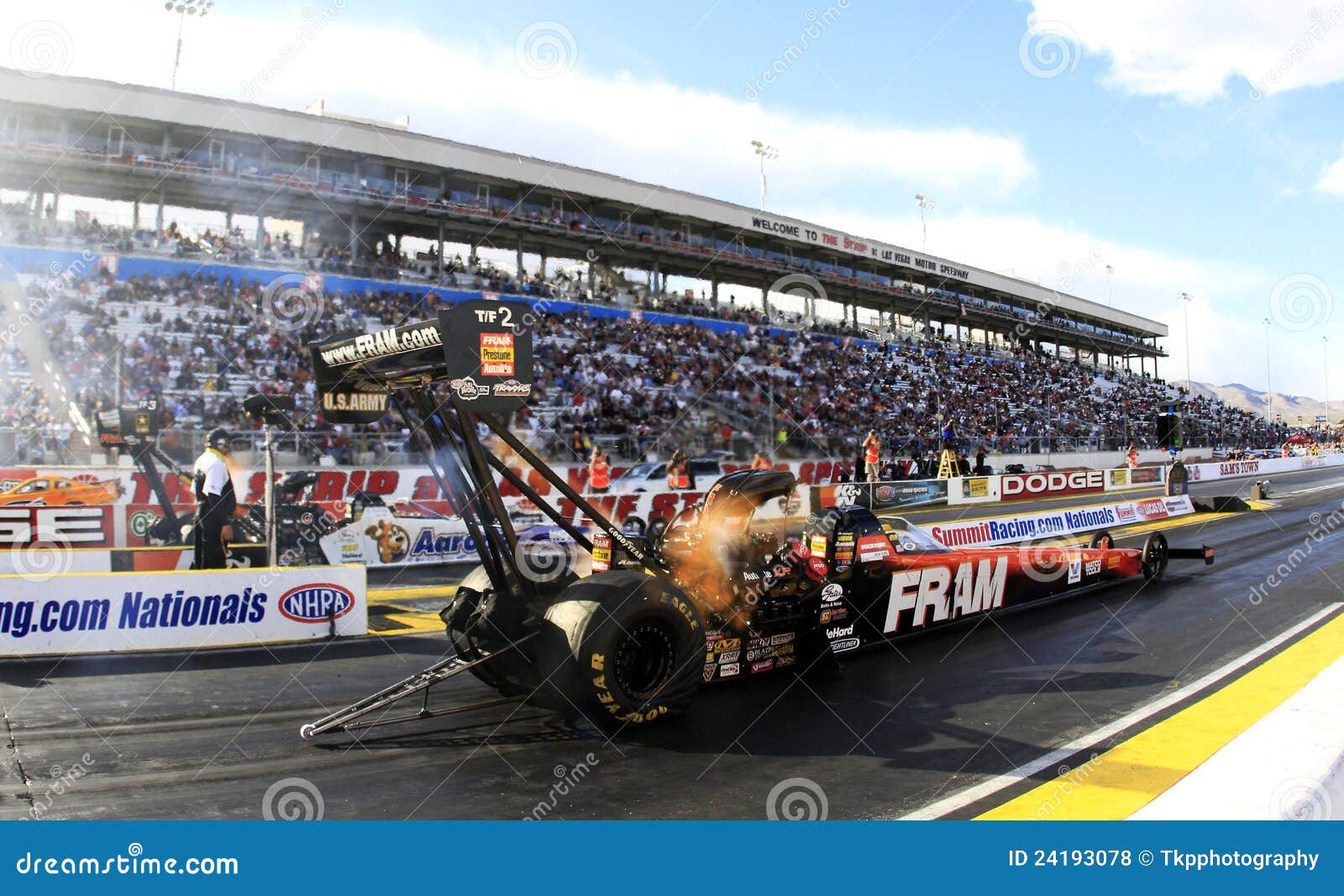 Top Fuel Final Round at the Strip in Las Vegas Editorial Stock Photo ...