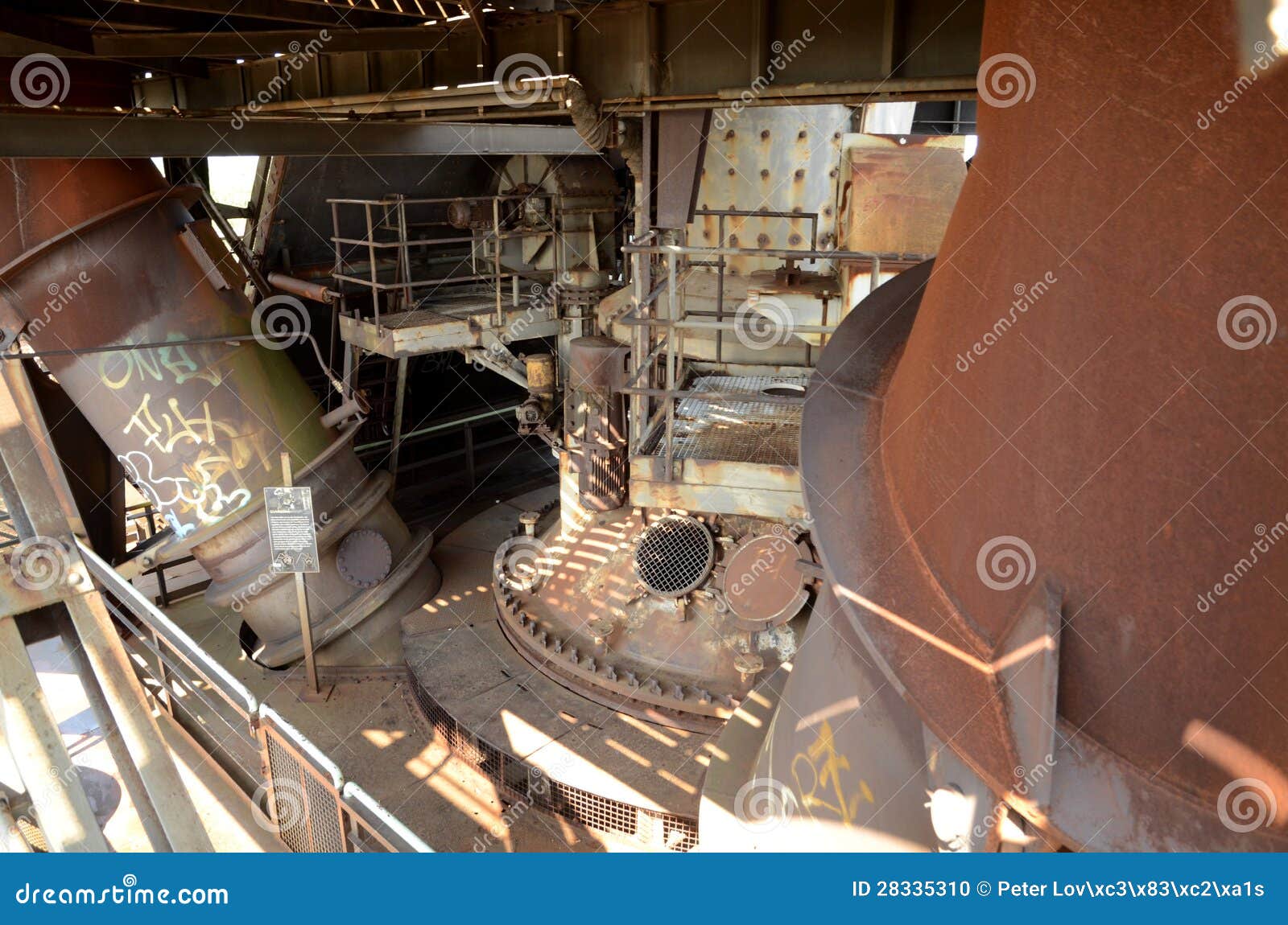 Top of the furnace stock photo. Image of manufacture - 28335310