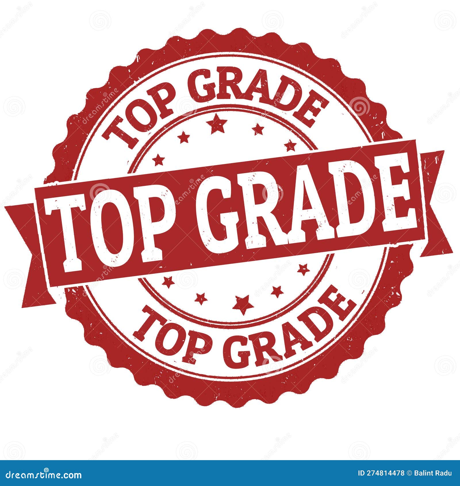 Top Grade Grunge Rubber Stamp Stock Vector - Illustration of grade ...