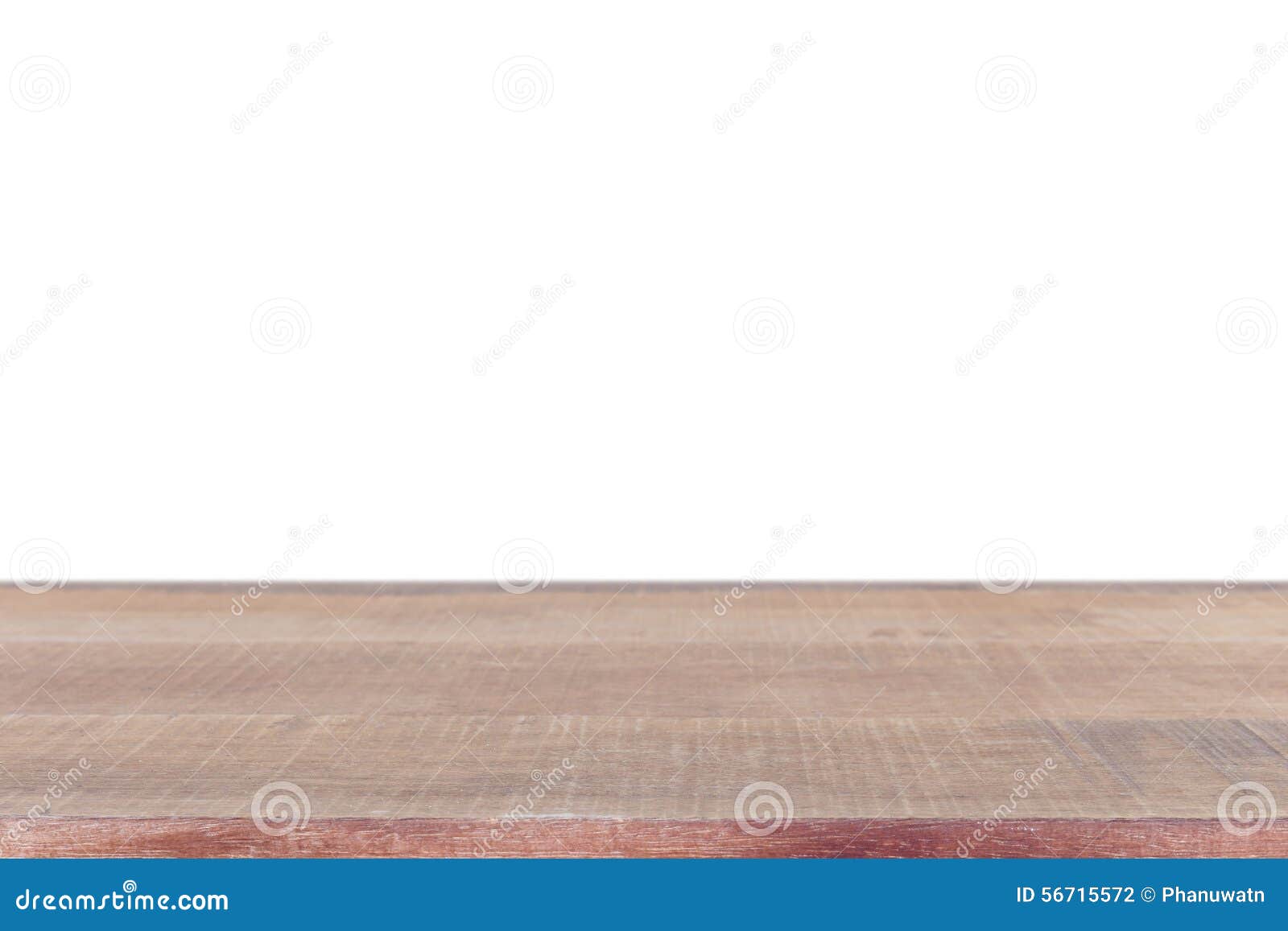 Top Grey Wooden Table Isolated on White Background Stock Photo - Image ...