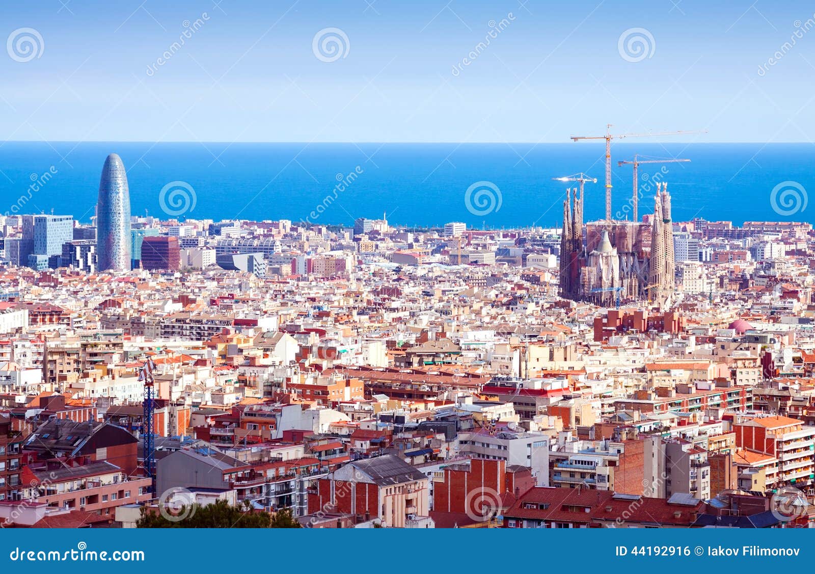 Top Kind of Barcelona in Sunny Day Stock Photo - Image of spanish ...