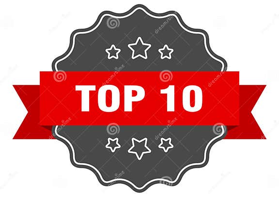 Top 10 label stock vector. Illustration of vector, label - 160023928