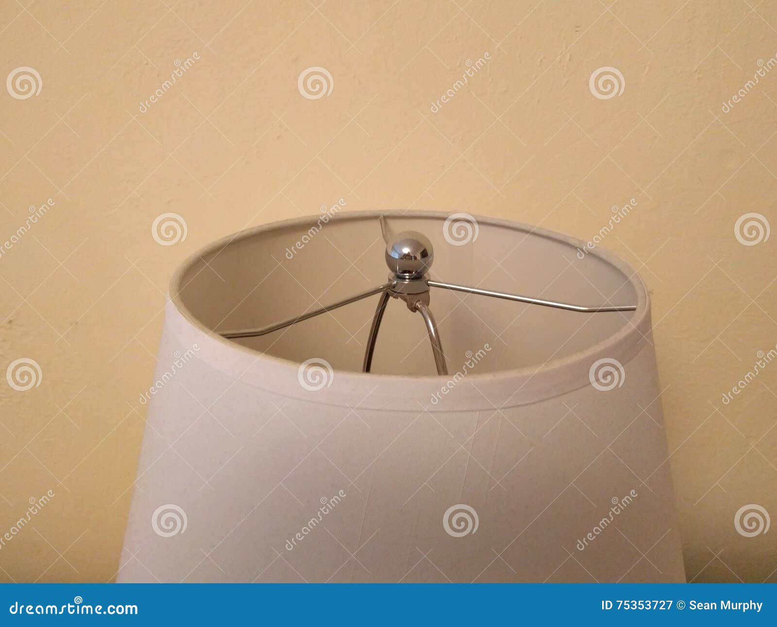 Top of lampshade stock image. Image of portion, backing - 75353727