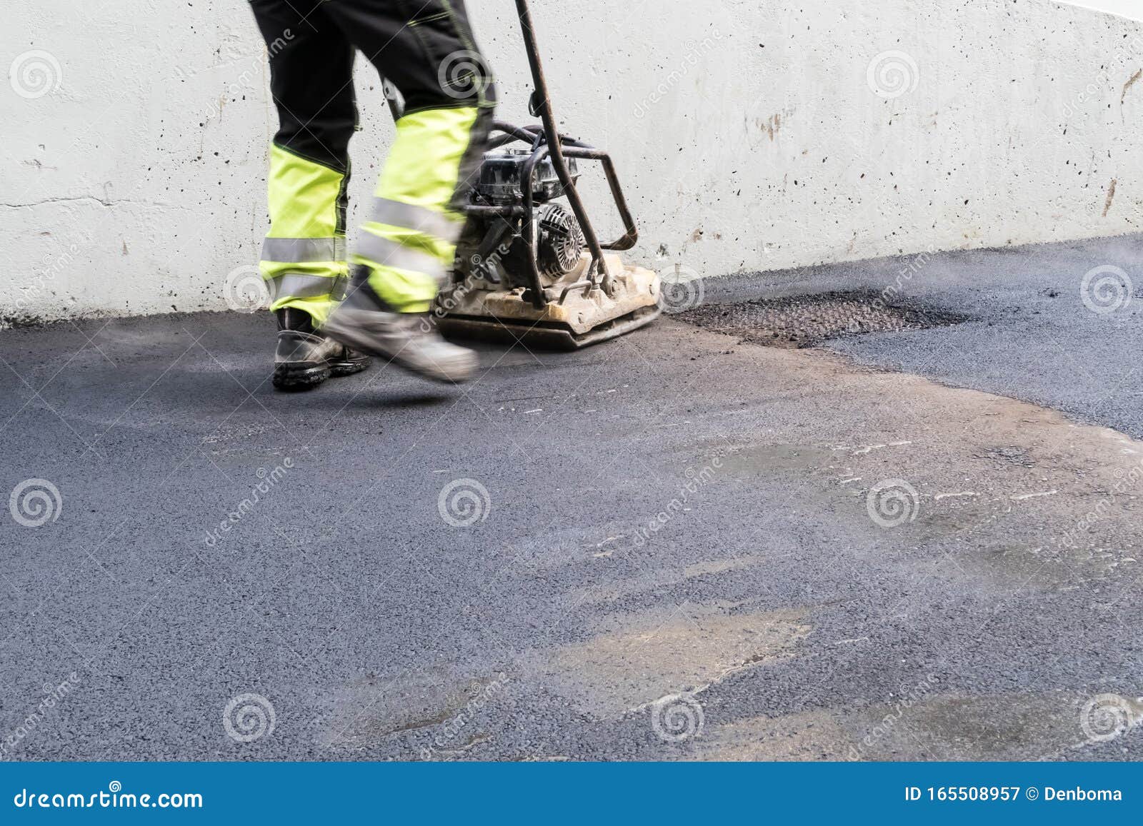 Top layer of asphalt stock image. Image of asphalting - 165508957