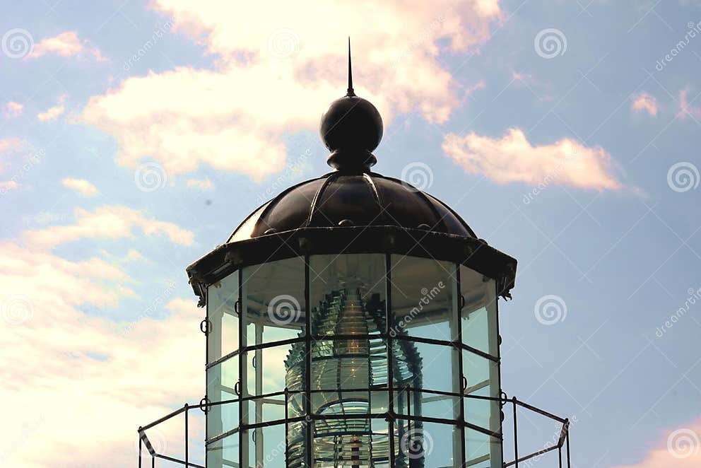 Top of Lighthouse stock image. Image of lighthouse, guides - 36983