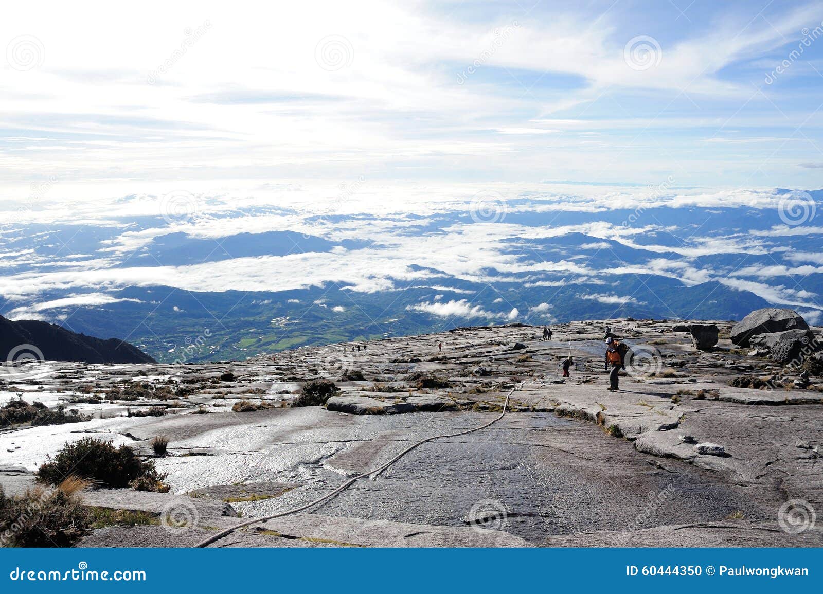 Top of Mount Kinabalu stock photo. Image of nature, park - 60444350