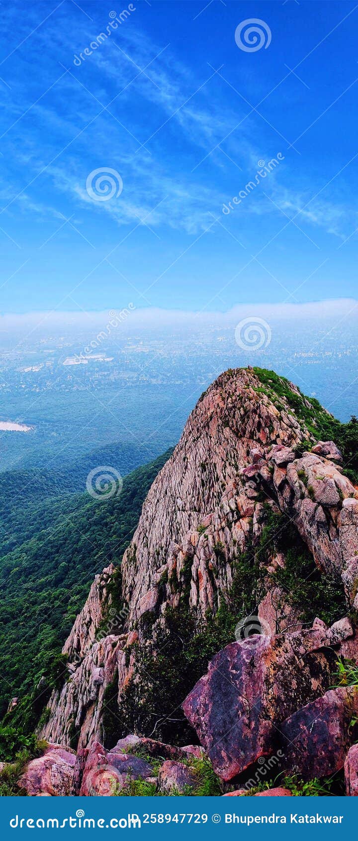 At the Top of the Mountain Dalha Pahad Stock Image - Image of adventure ... At the Top of the Mountain Dalha Pahad Stock Image - Image of adventure ...