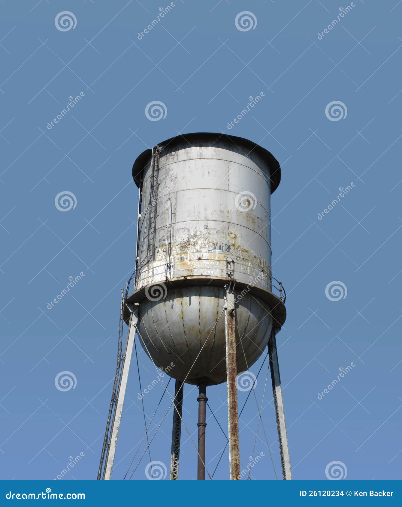 Old Fashioned Water Tower Made Of Bricks, Water-tower, Tank House ...