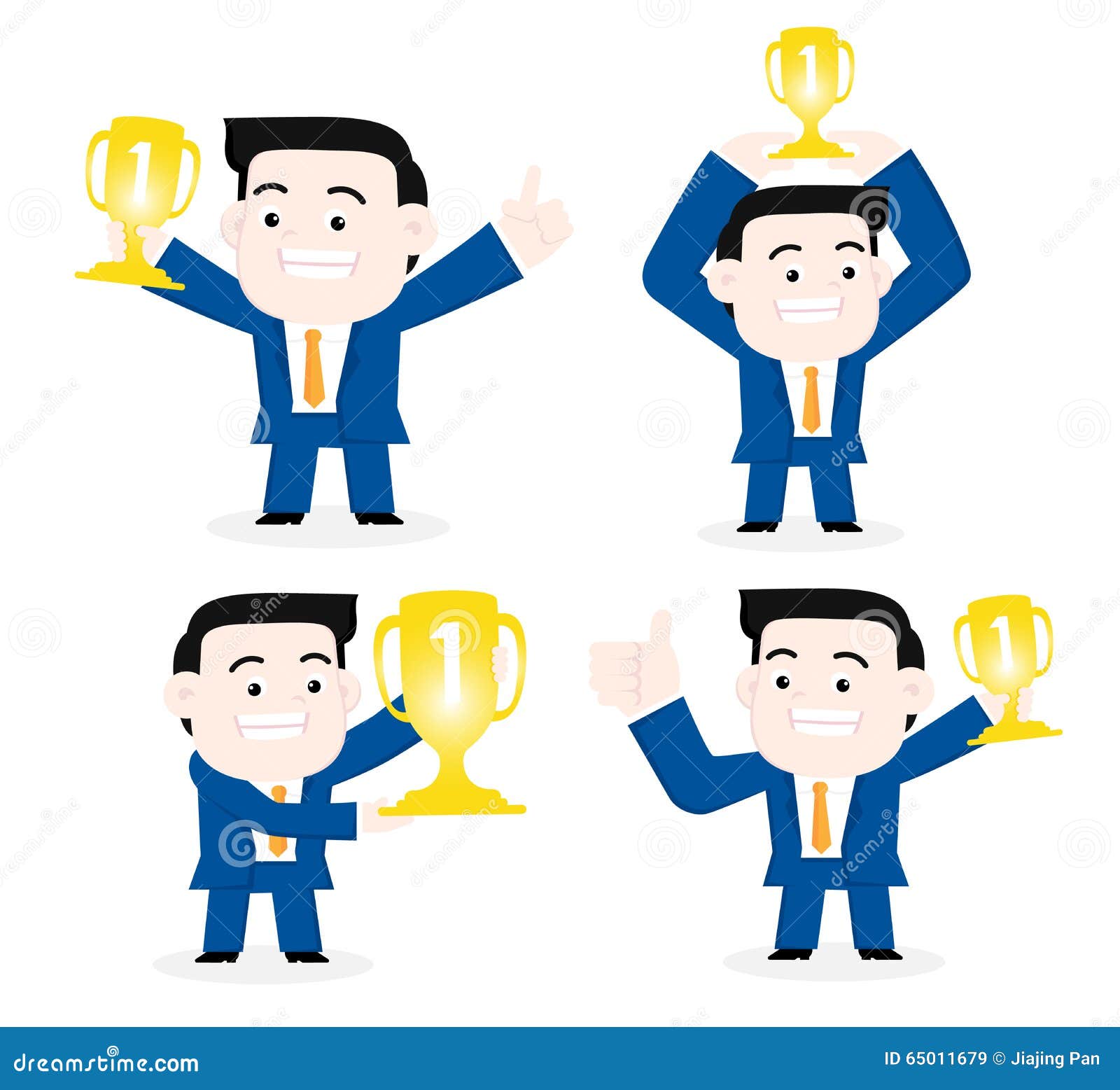 The Top one businessman. stock illustration. Illustration of concepts ...
