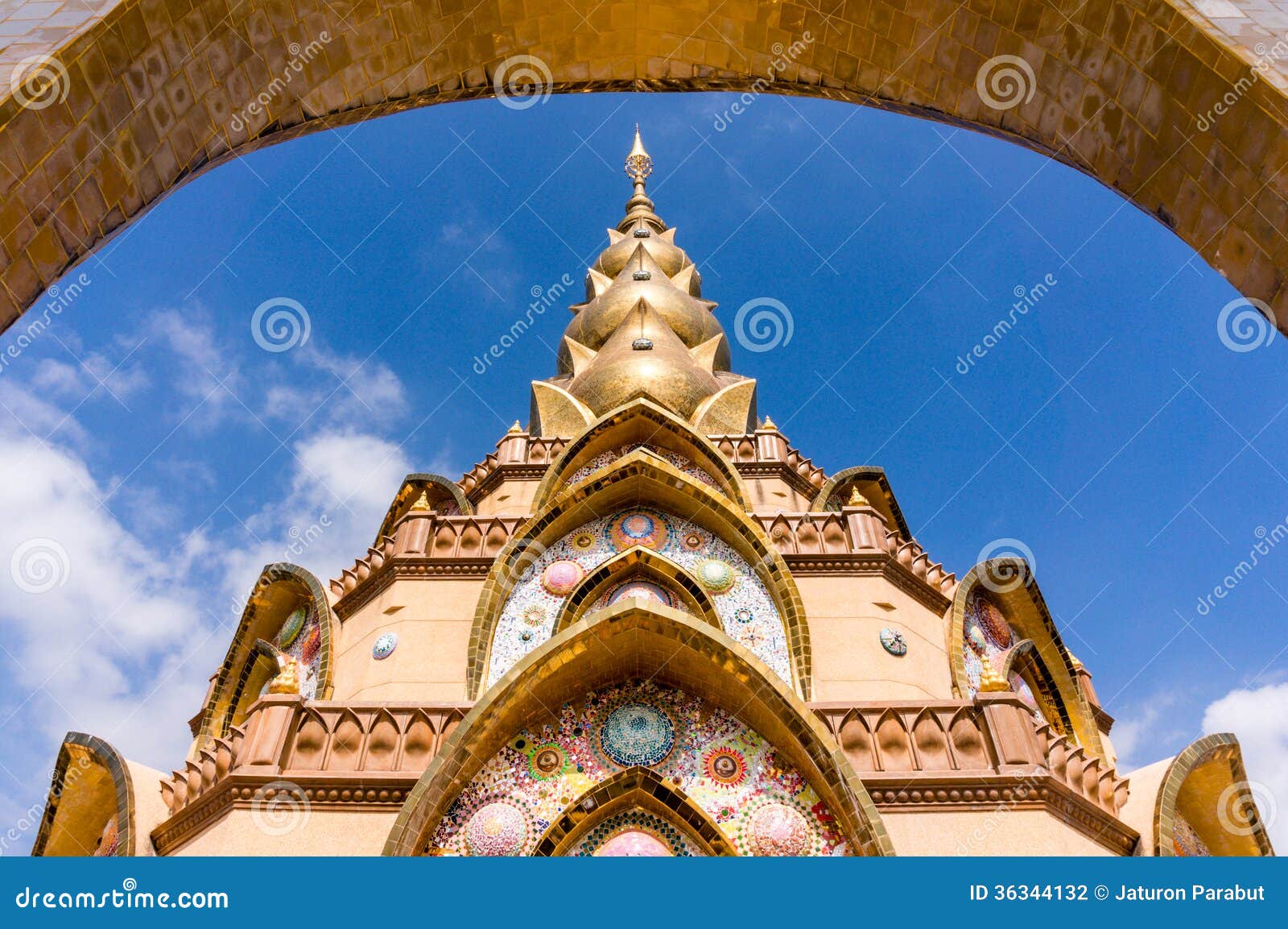 The top of pagoda stock photo. Image of blue, tourism - 36344132