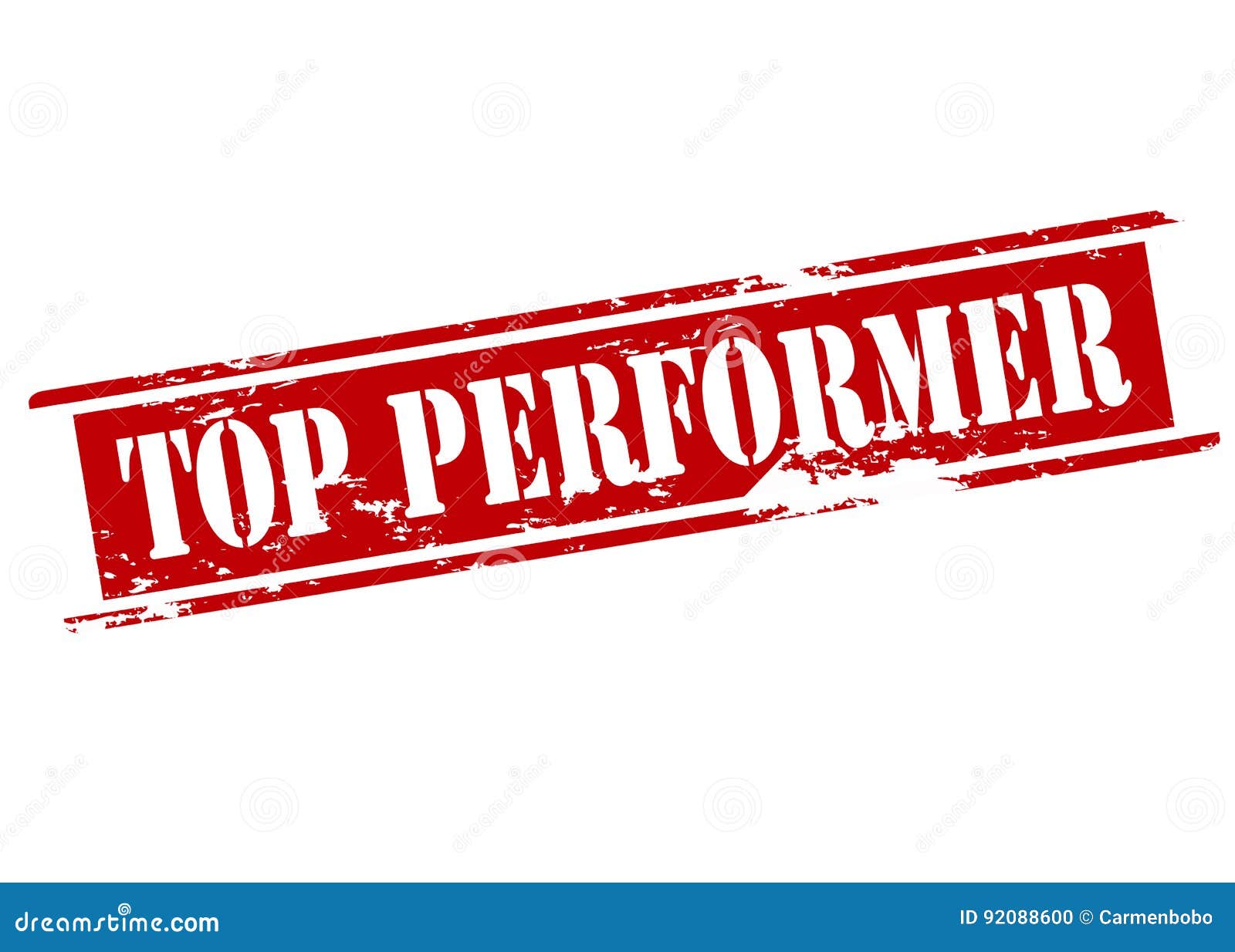 Top performer stock illustration. Illustration of hand - 92088600