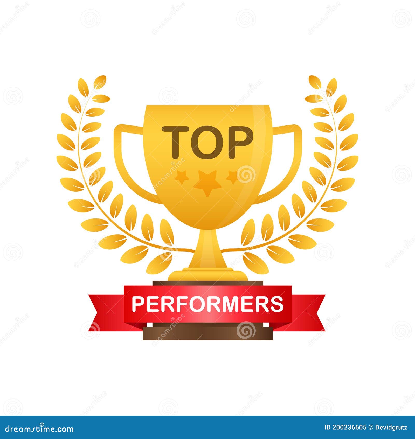 Top Performers. Website Template Designs. Vector Illustration Concepts ...