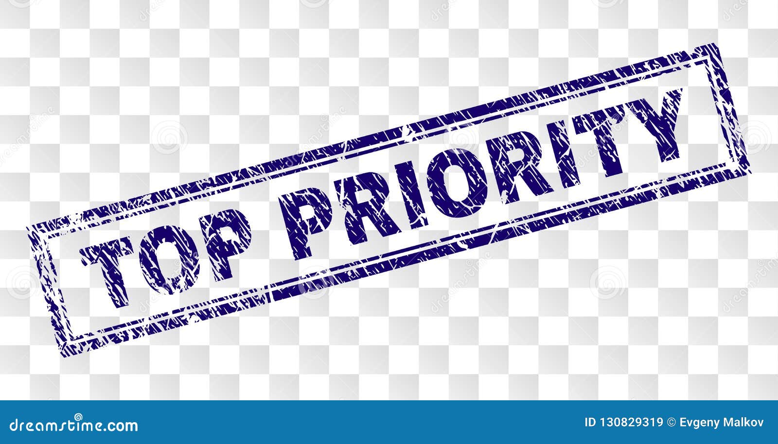 Scratched TOP PRIORITY Rectangle Stamp Stock Vector - Illustration of ...