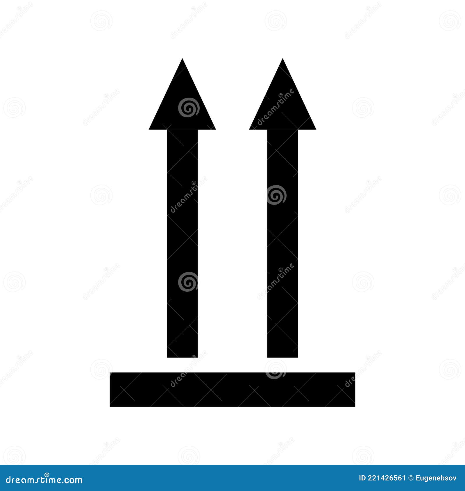 Top of the Product Simple Icon on Product Packaging and Box Stock ...